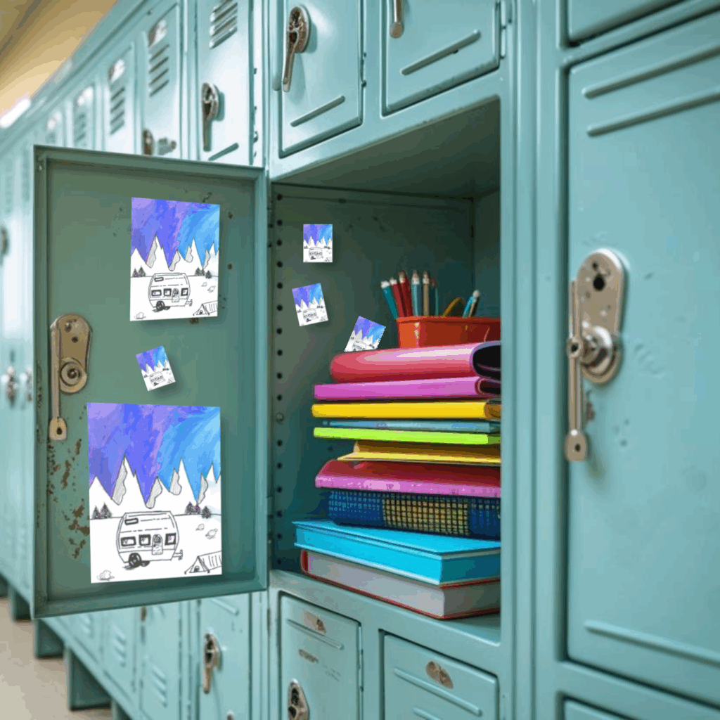 Shop » “Mega Magnet Pack” 12 Original Artwork Magnets