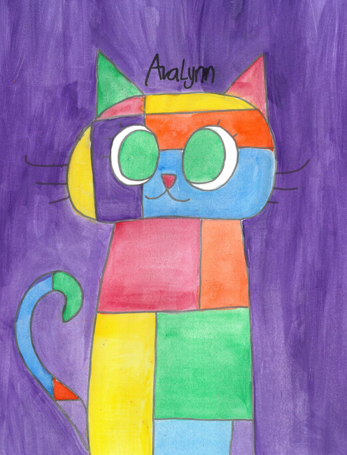 Quick Lesson Plan | Patchwork Cat